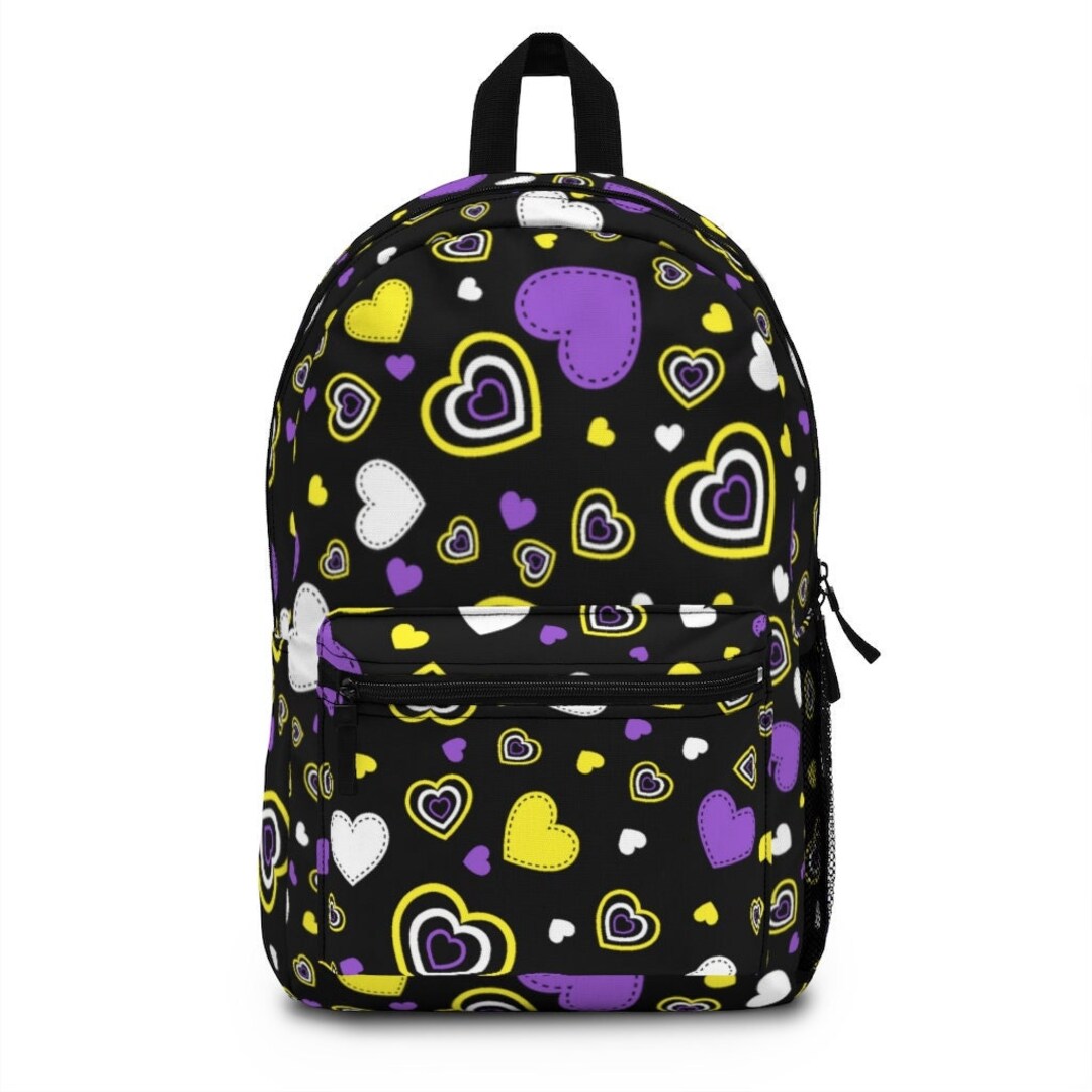 Subtle Nonbinary Pride Backpack Nonbinary Backpack Subtle Pride Merch ...