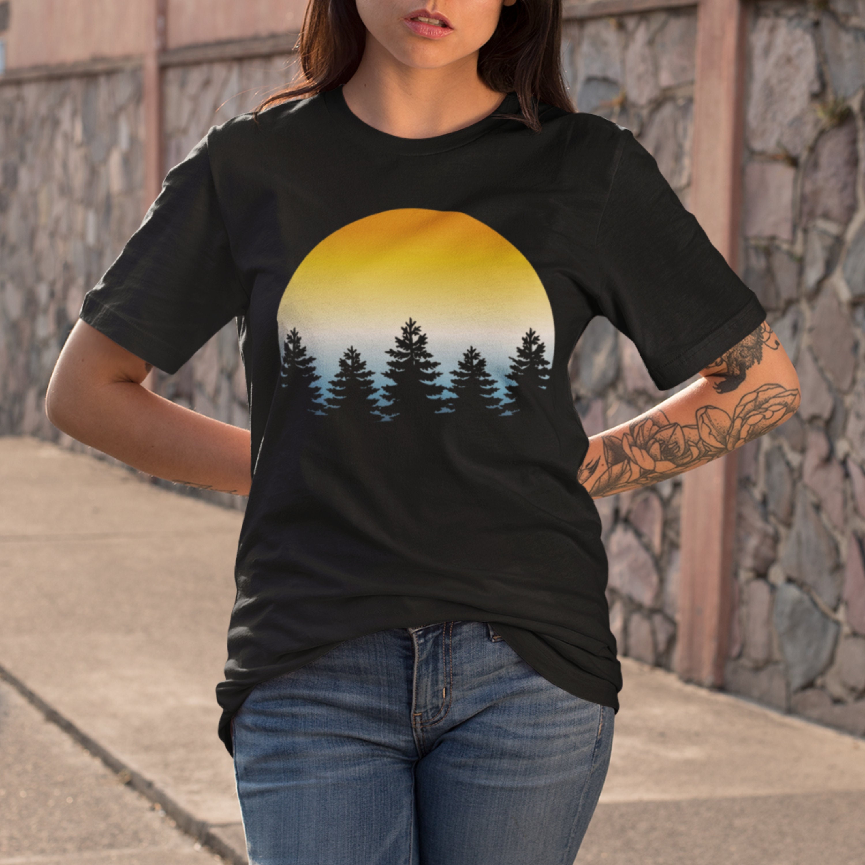 Aroace Shirt Subtle Aroace Pride Aroace Retro Sunset Shirt - Etsy