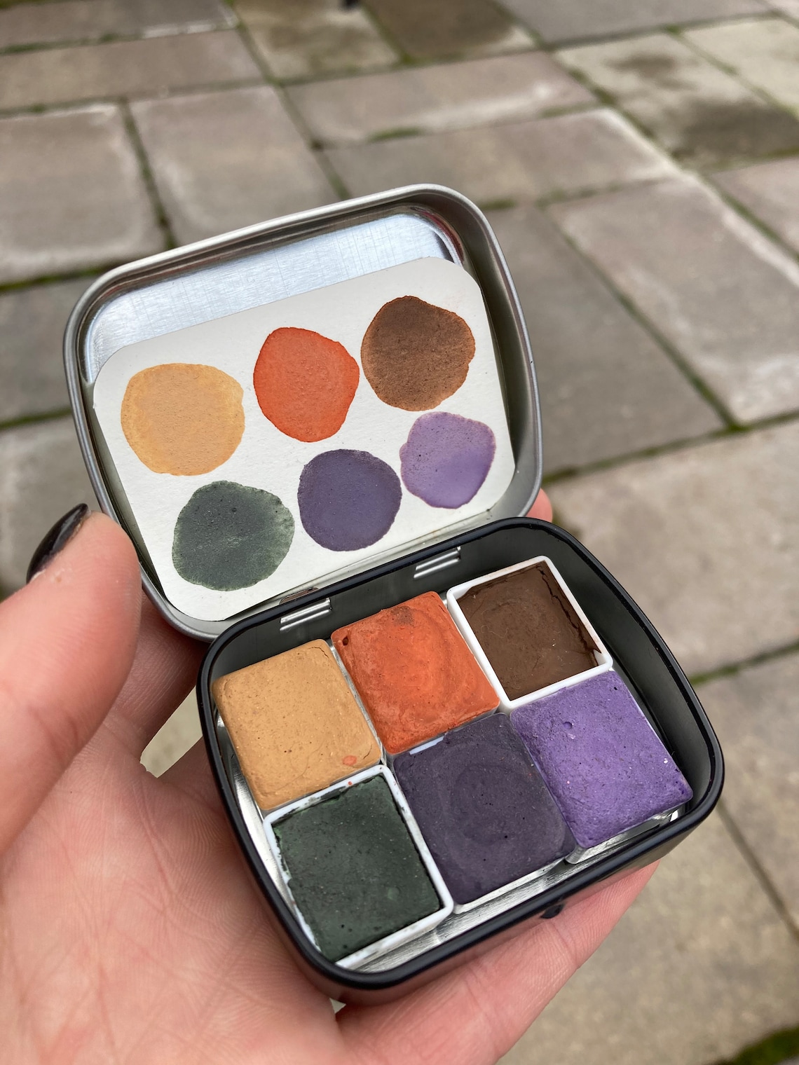 Mini Random Sample Kit Handmade Eco Friendly Watercolor - Etsy