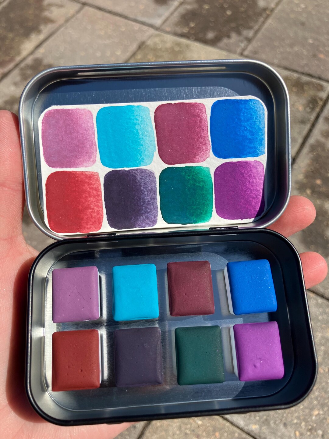 Manic Pixie Dream Girl, Handmade Eco Friendly Watercolor Palette - Etsy