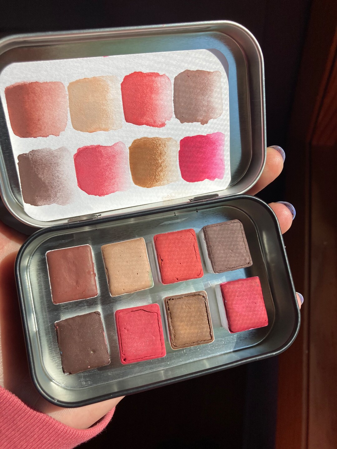 Cherry Tree, Handmade Eco Friendly Watercolor Palette - Etsy
