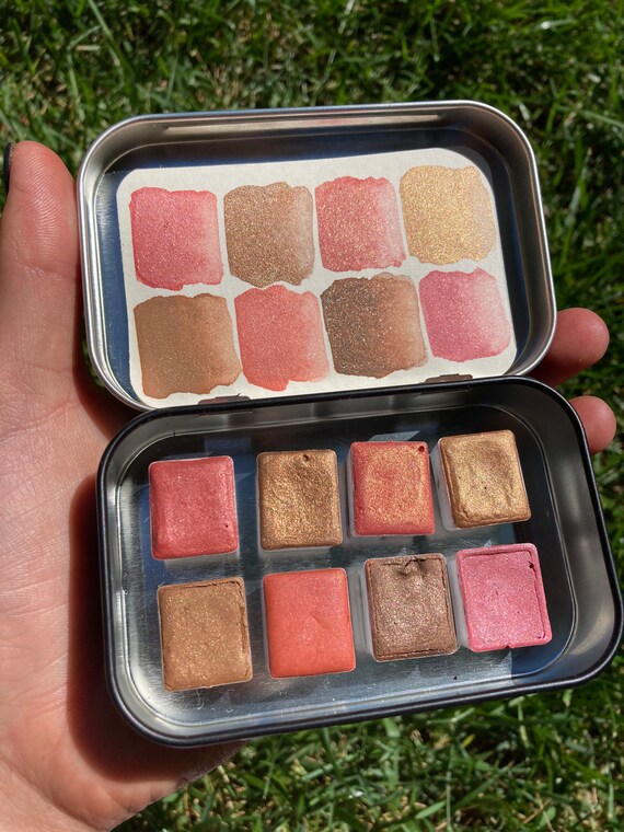 Ruby Rose Handmade Eco Friendly Watercolor Palette - Etsy