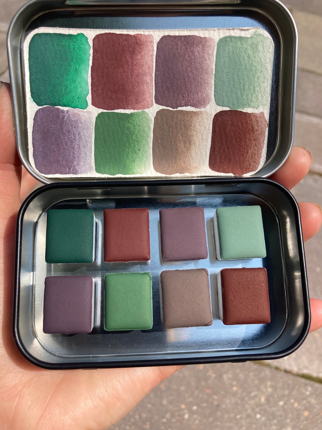 Lord Dionysus, Handmade Eco Friendly Watercolor Palette - Etsy