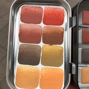 Flannel, Handmade Eco Friendly Watercolor Palette - Etsy