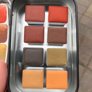 Flannel, Handmade Eco Friendly Watercolor Palette - Etsy