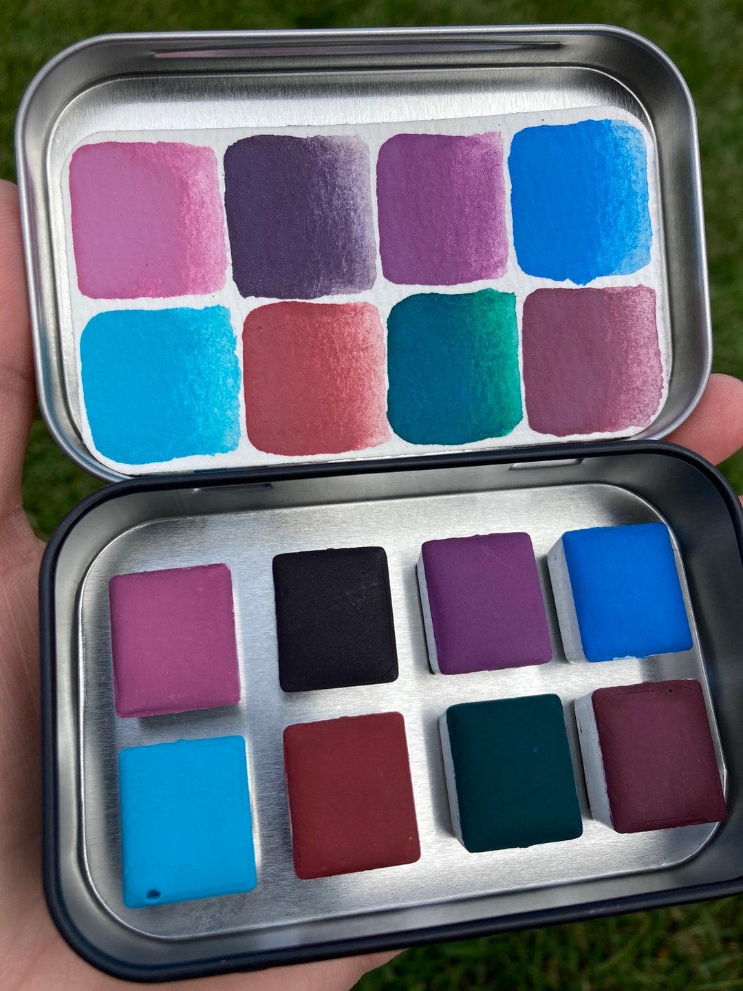 Manic Pixie Dream Girl, Handmade Eco Friendly Watercolor Palette - Etsy