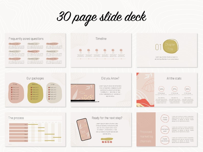 Project Proposal Presentation Template | Design Project Slide Deck ...