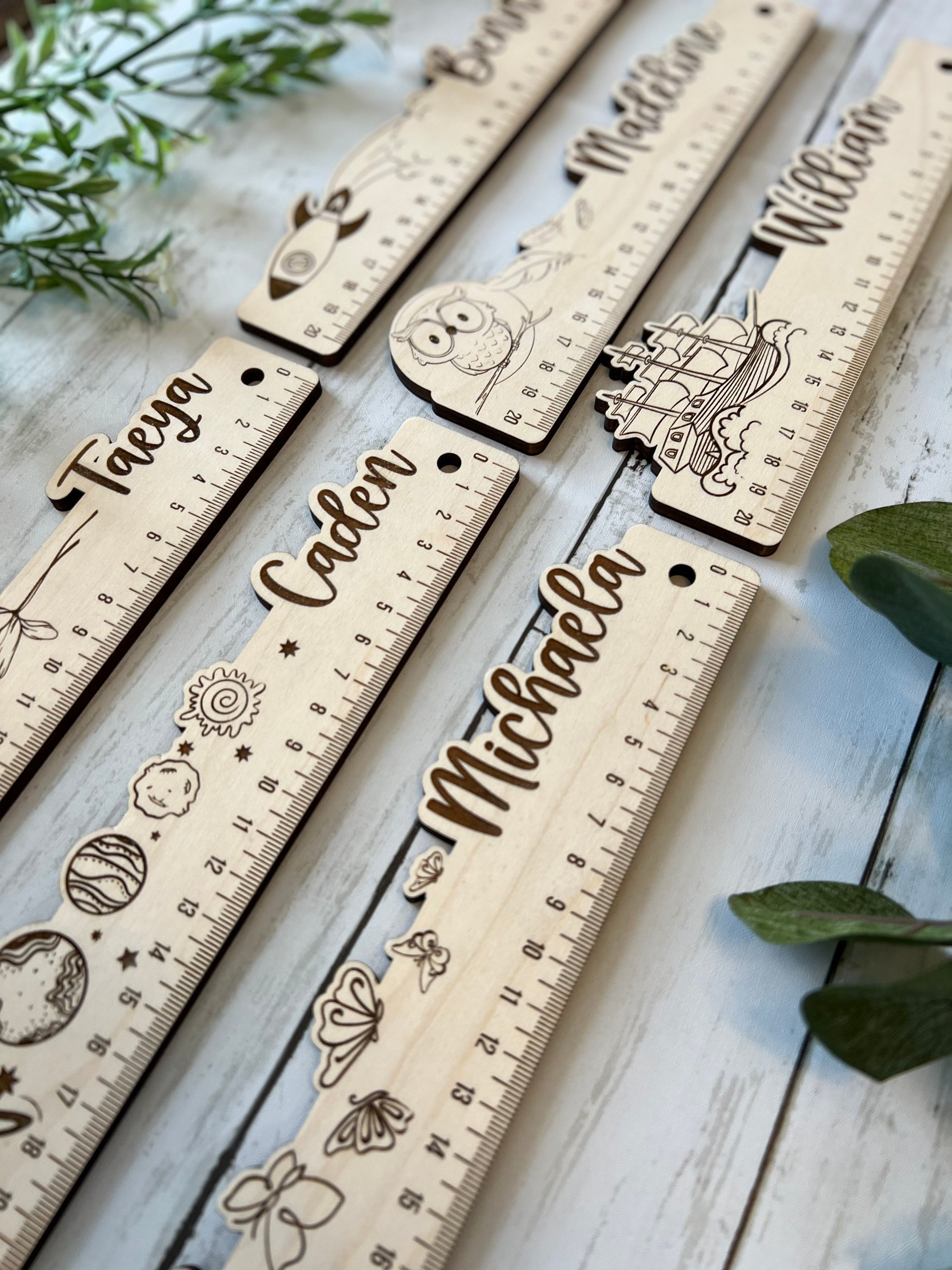 Personalized Kid's Ruler / School Ruler / Personalized - Etsy
