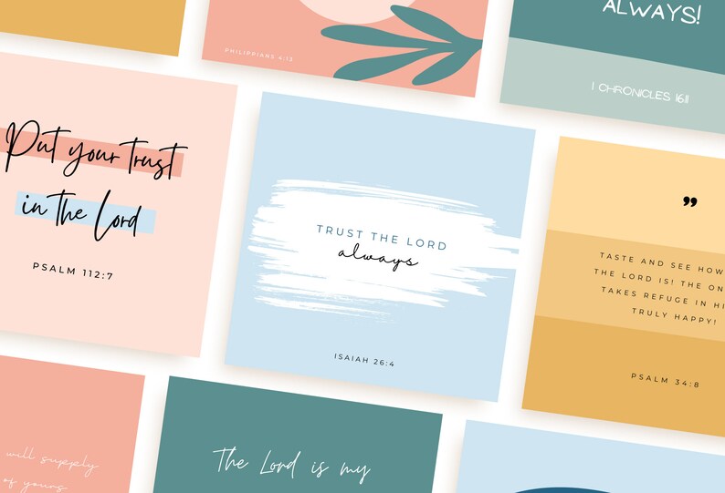 30 Bible Verse Instagram Post Religion, Worship Quotes Trusting God ...