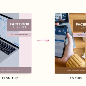 Facebook Printable Canva Journal Digital Social Media - Etsy