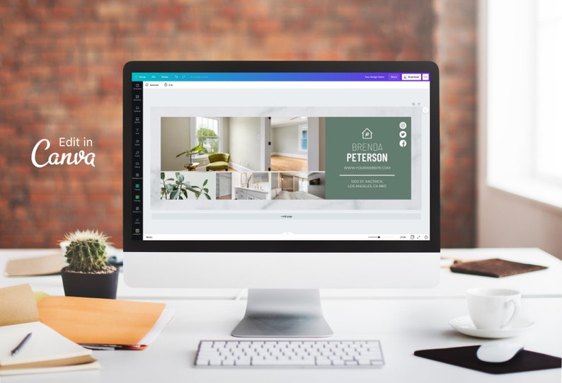 Interior Designer Facebook Cover Social Media Banner Real - Etsy