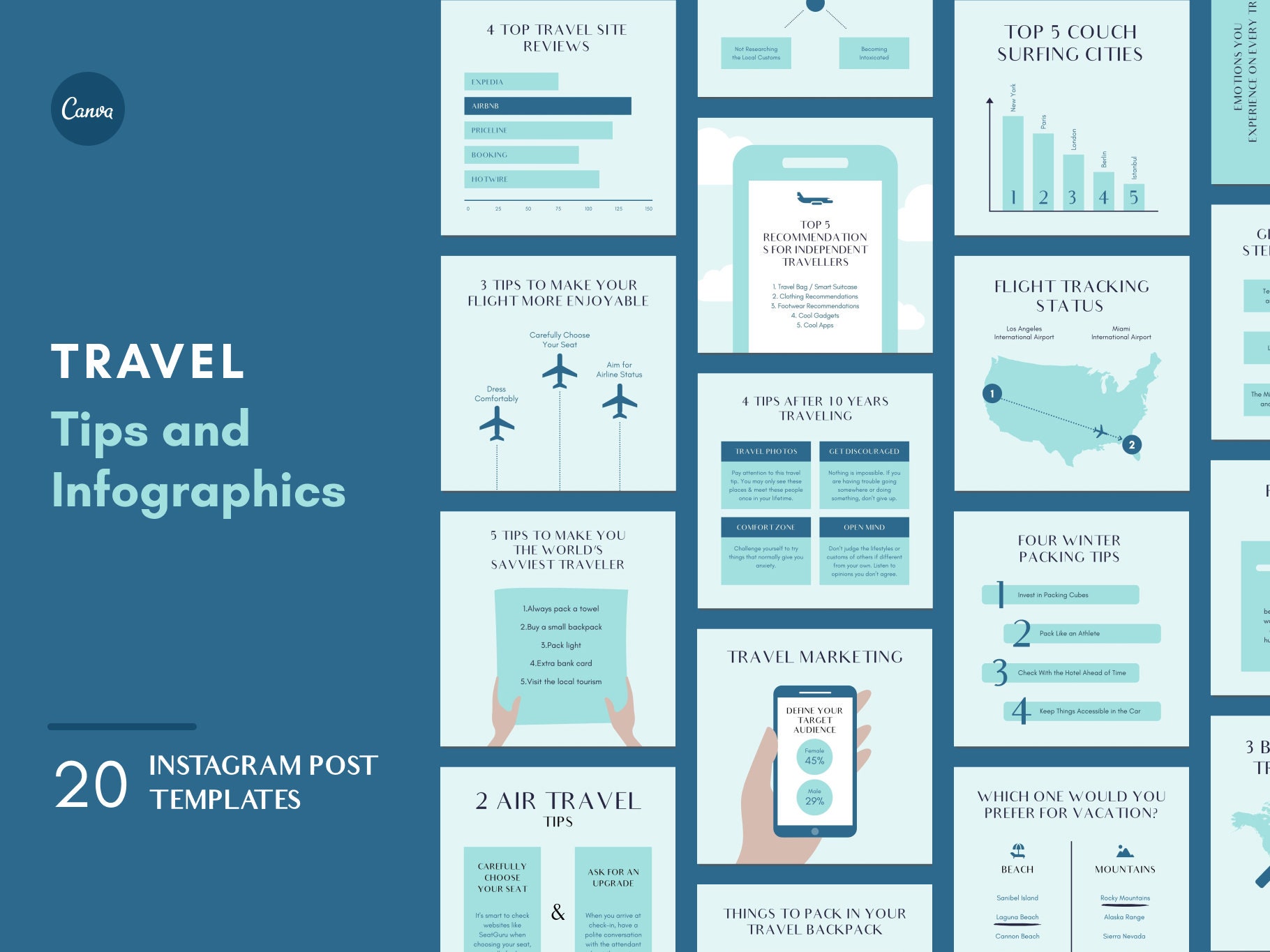 Travel Agency Infographic
