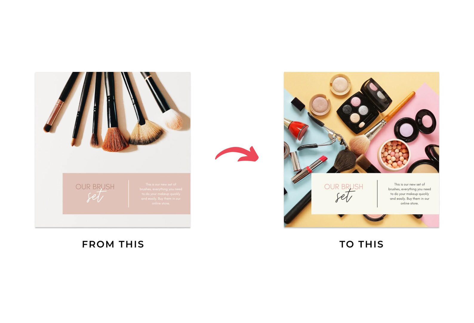 30 Makeup Instagram Post Canva Templates Permanent Makeup - Etsy