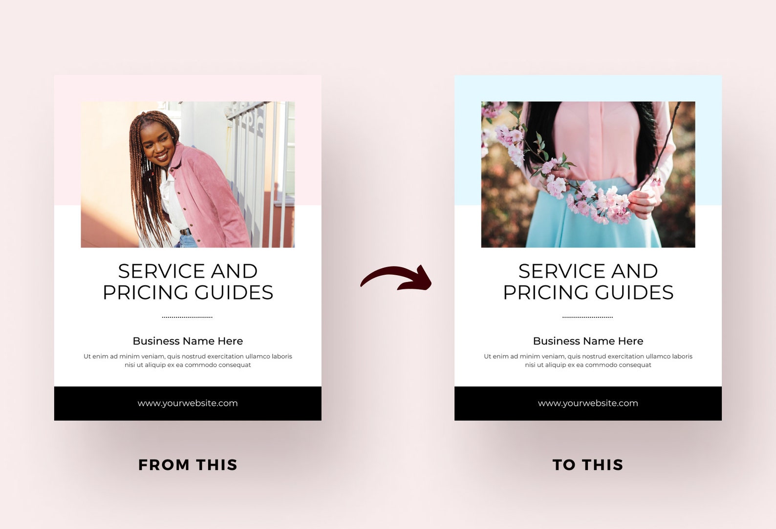 Services and Pricing Guide Template Price List Client Service Guide ...