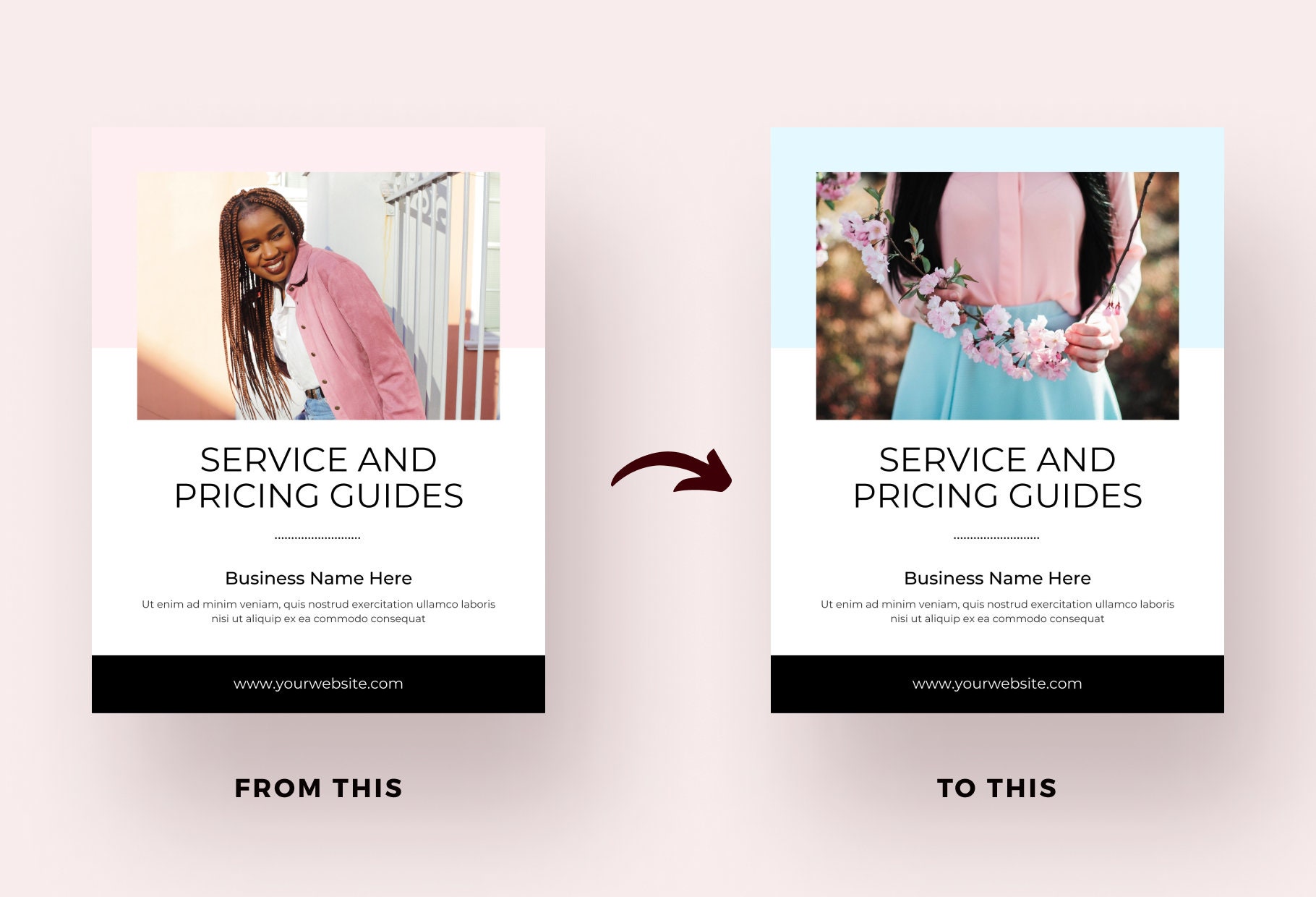 Services and Pricing Guide Template Price List Client Service Guide ...