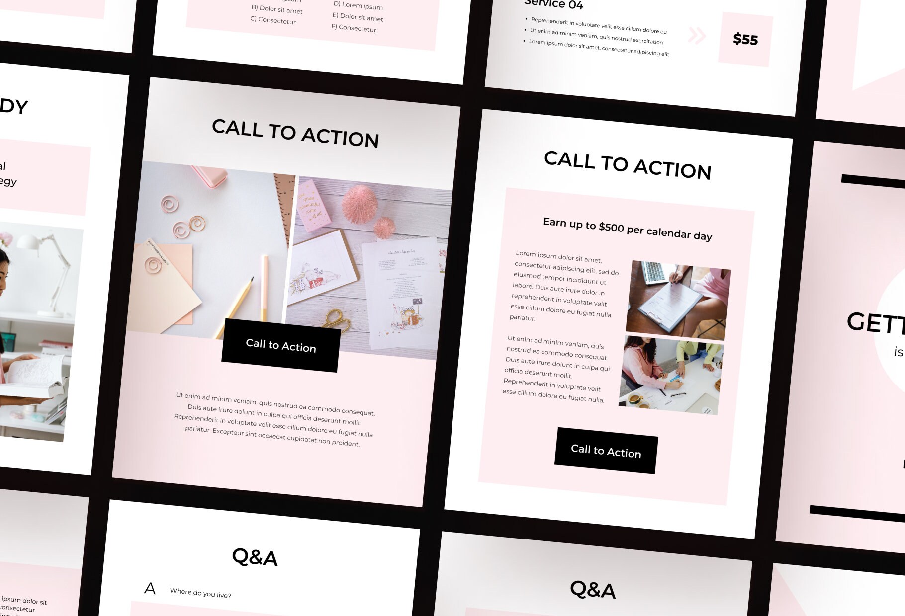 Services and Pricing Guide Template Price List Client Service Guide ...