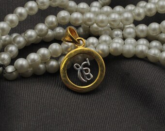 Ek Onkar Gold Pendant - Etsy