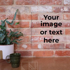 Brick Wall Stock Image Mock up Background Backdrop - Etsy