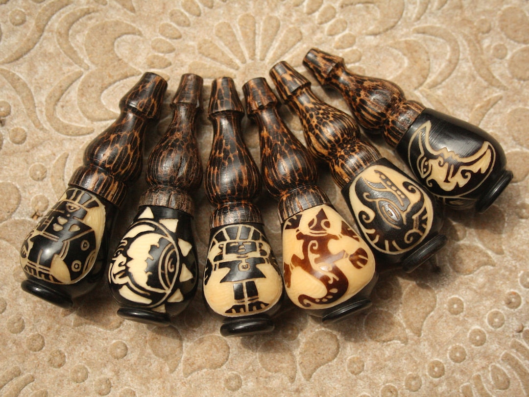 Pipes of Tagua. Pipes Ecuador. Handmade. Pipa Bate for Smoking ...