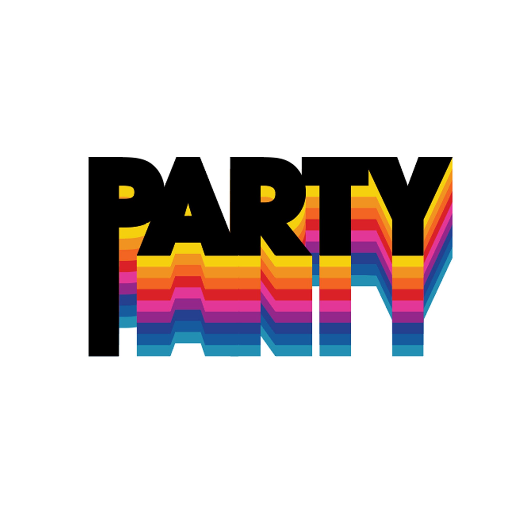 Rainbow Retro Font 80s Letters Vhs Letters 3d Letters - Etsy