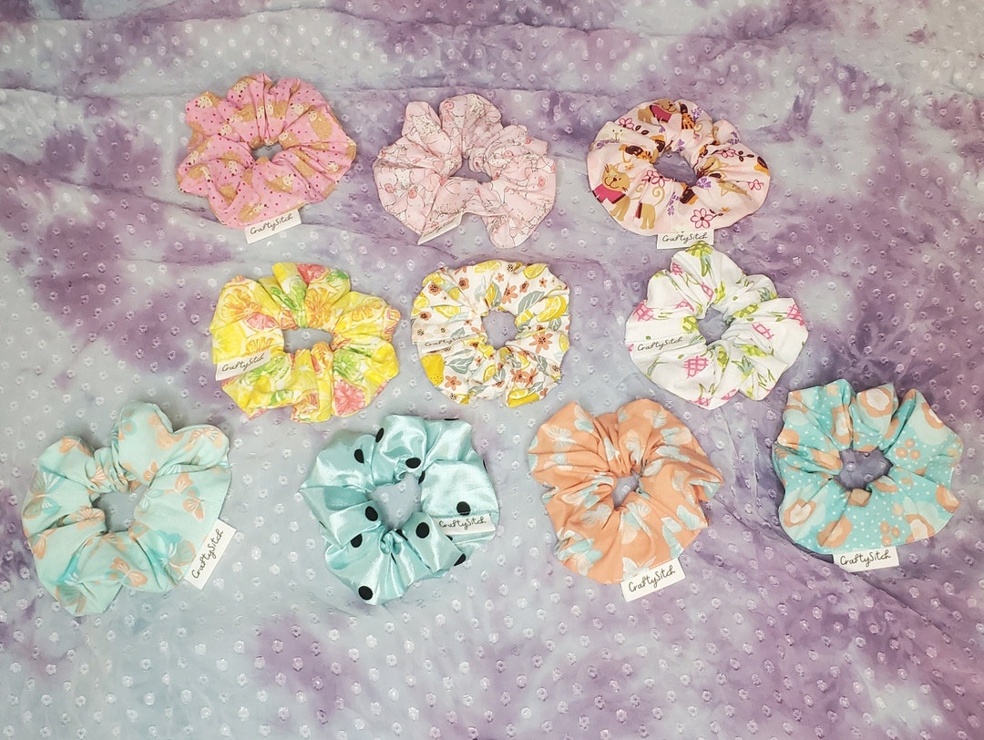 Scrunchie Sets / Scrunchie Packs / Animal Scrunchies / Fruit - Etsy