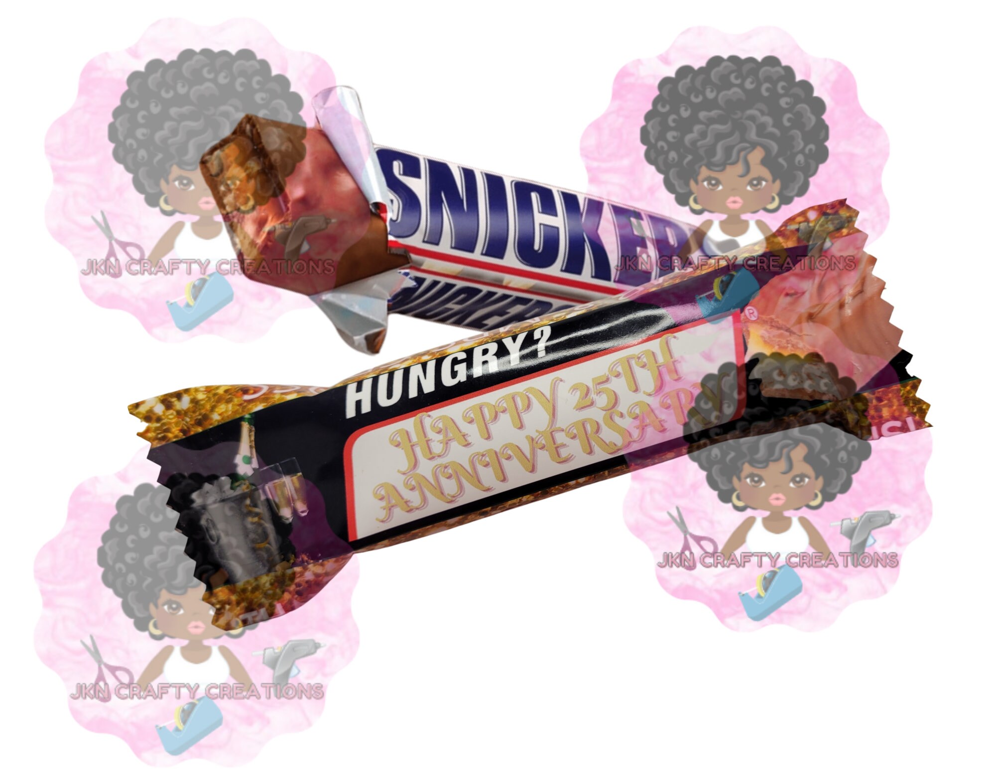 Customized Snickers Bar - Etsy