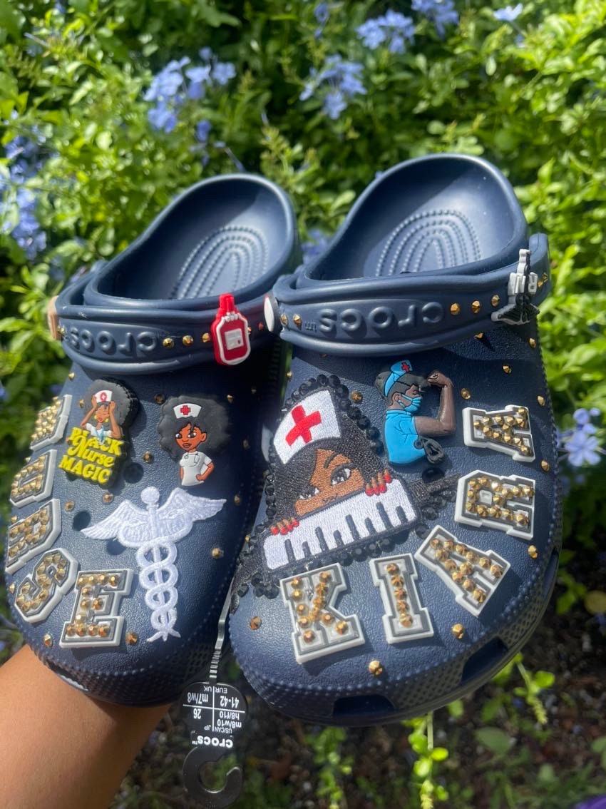 Nurse Crocs - Etsy