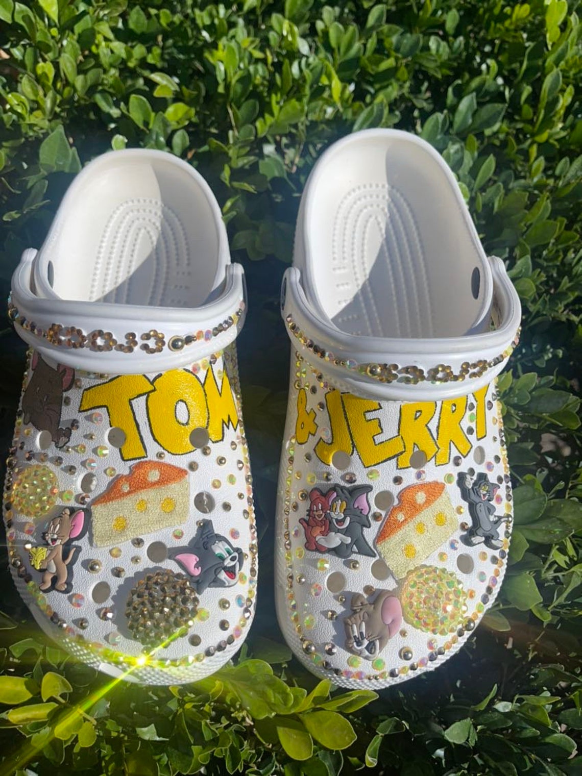 Tom and Jerry Theme Crocs - Etsy