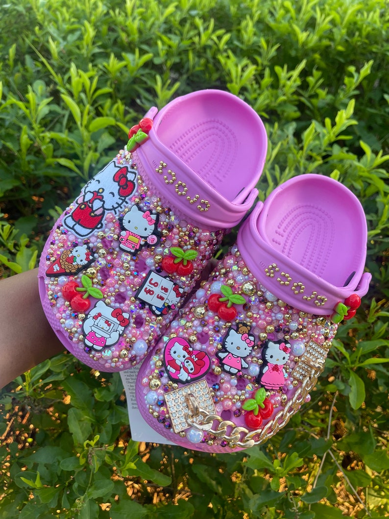 Cartoon Themed Crocs - Etsy