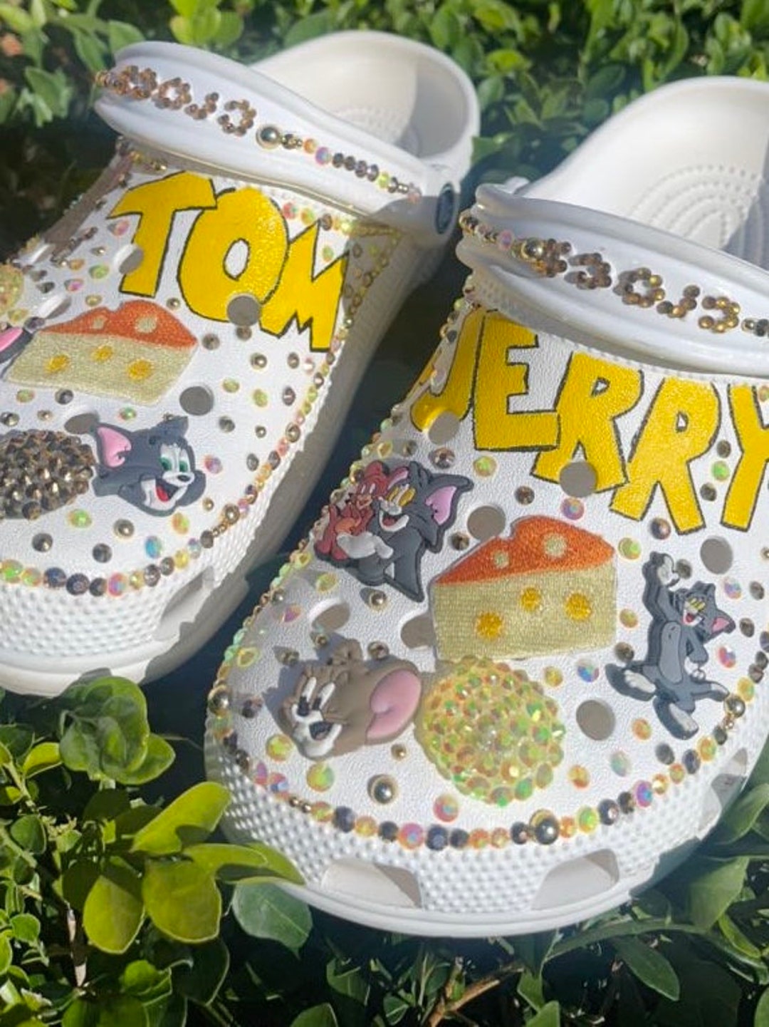 Tom and Jerry Theme Crocs - Etsy