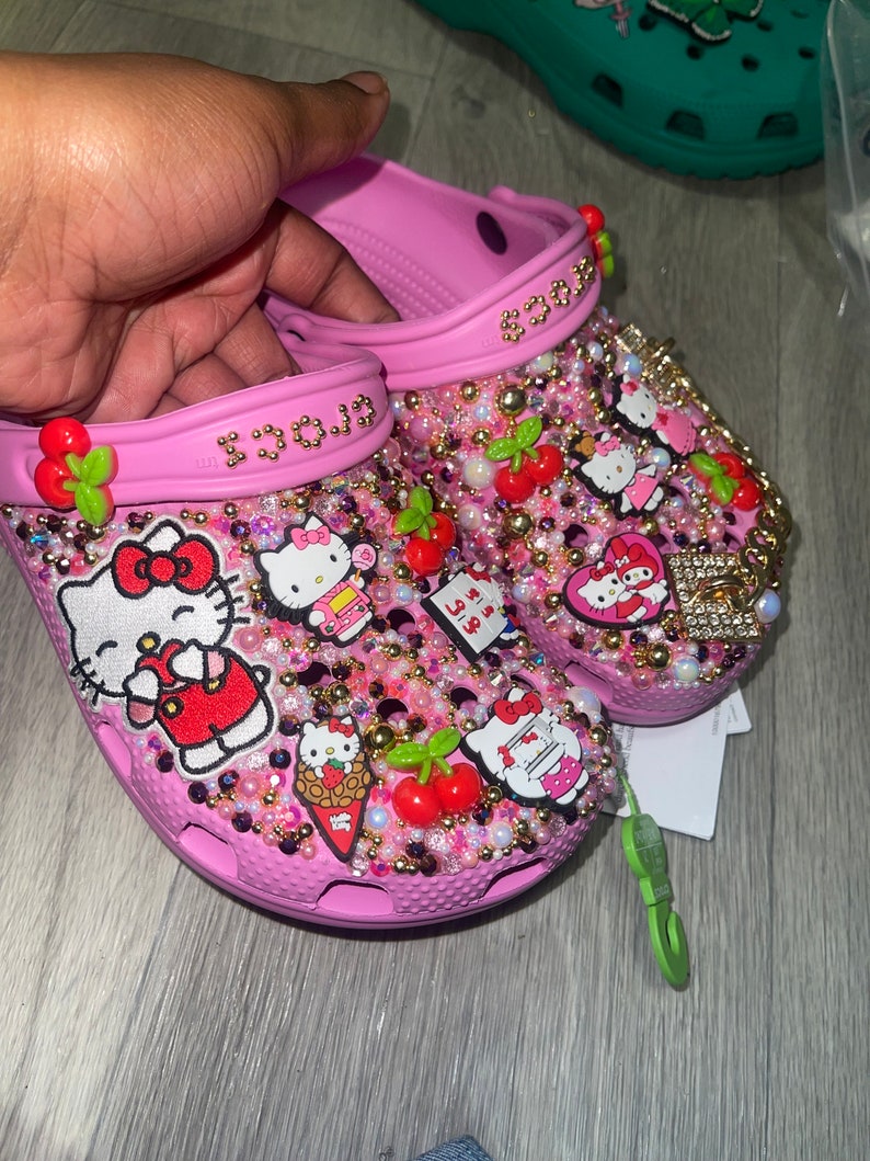 Cartoon Themed Crocs - Etsy