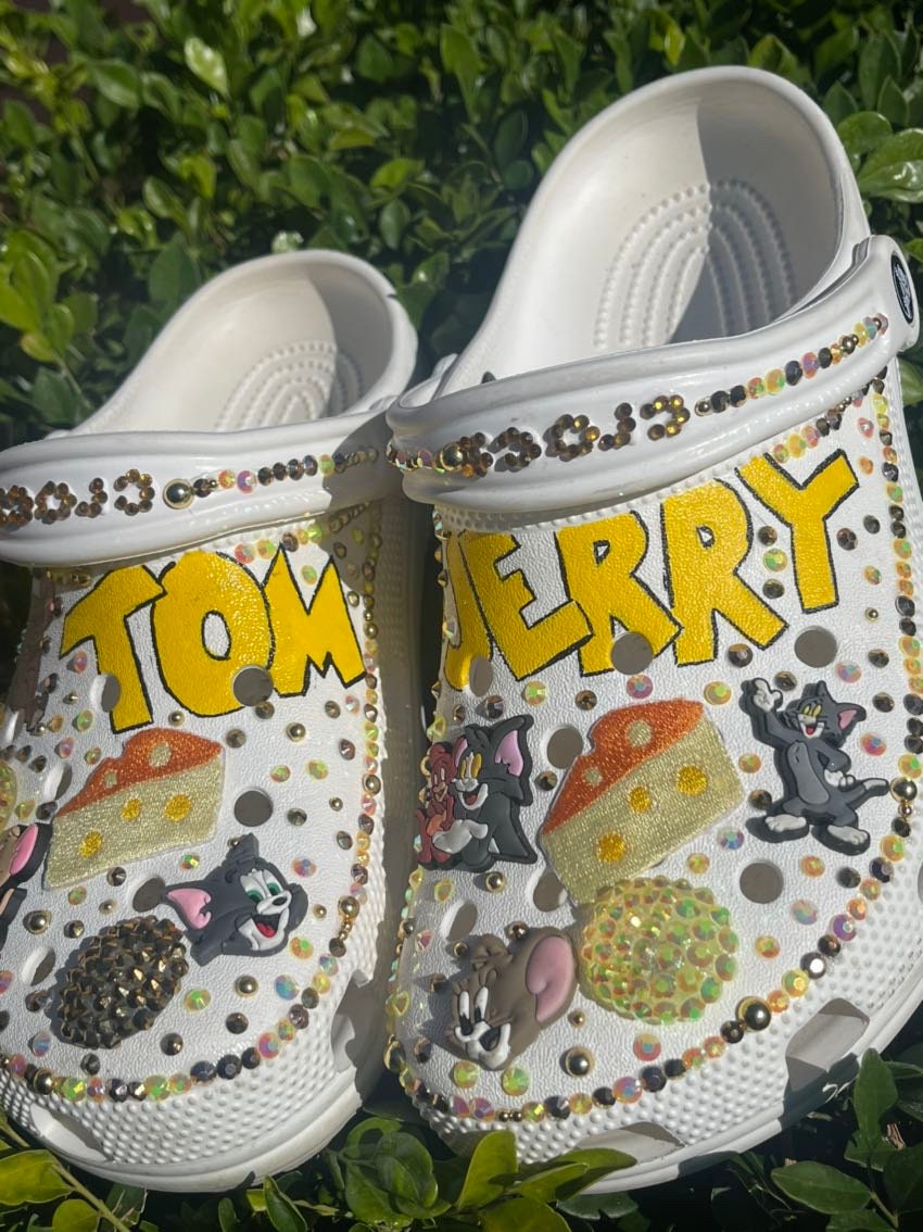 Tom and Jerry Theme Crocs - Etsy