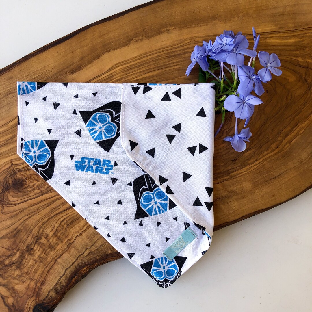 Stormpooper Reversible Over the Collar Cotton Dog / Cat Bandana - Etsy