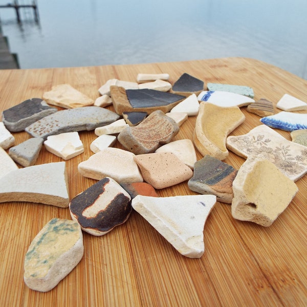 Pottery Shards - Etsy