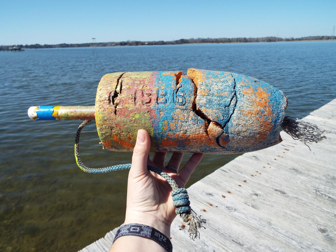 The Easter Egg, Authentic Crab Pot Buoy, Colorful - Etsy