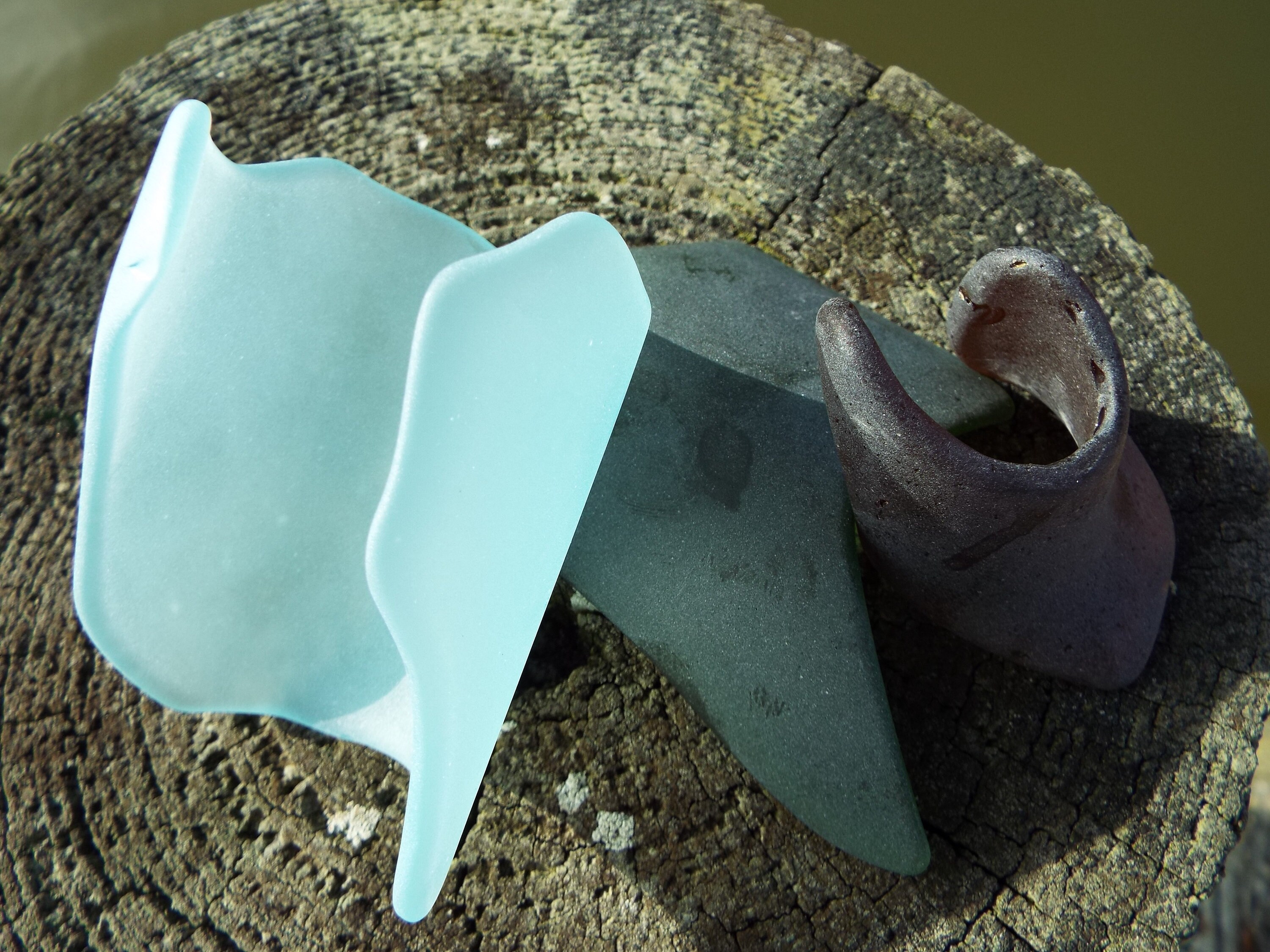 XL Unique Second Chance Sea Glass, TUMBLED Glass - Etsy