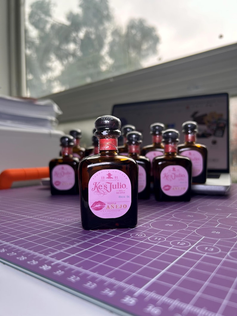 Custom Don Julio Mini Bottle Labels (10): Personalized Party Favors - Etsy