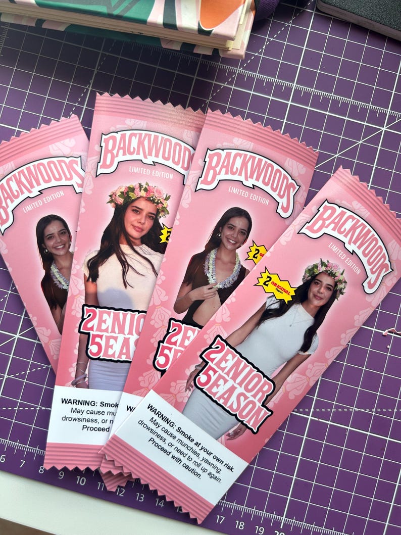 Custom Backwoods Single Wraps | Personalized Unique Adult Birthday ...