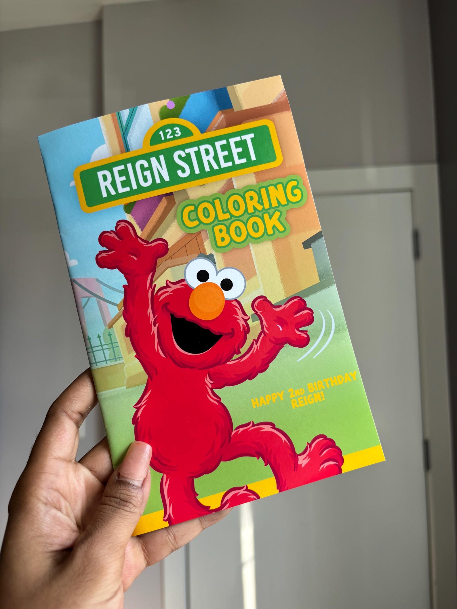 Custom 123 Street Coloring Book: Kids ABC Street Personalized Party ...