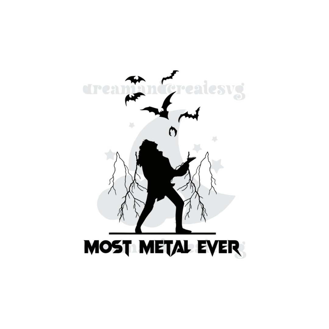 Eddie Munson Svg / Team Eddie Svg / Most Metal Ever Svg / - Etsy UK