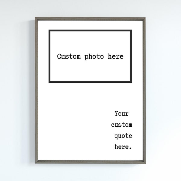 Custom Quote Print - Etsy