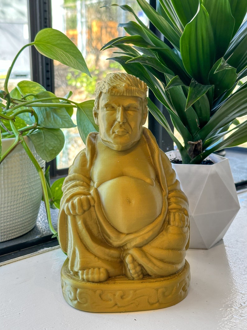 Donald Trump Buddha Statue - Etsy