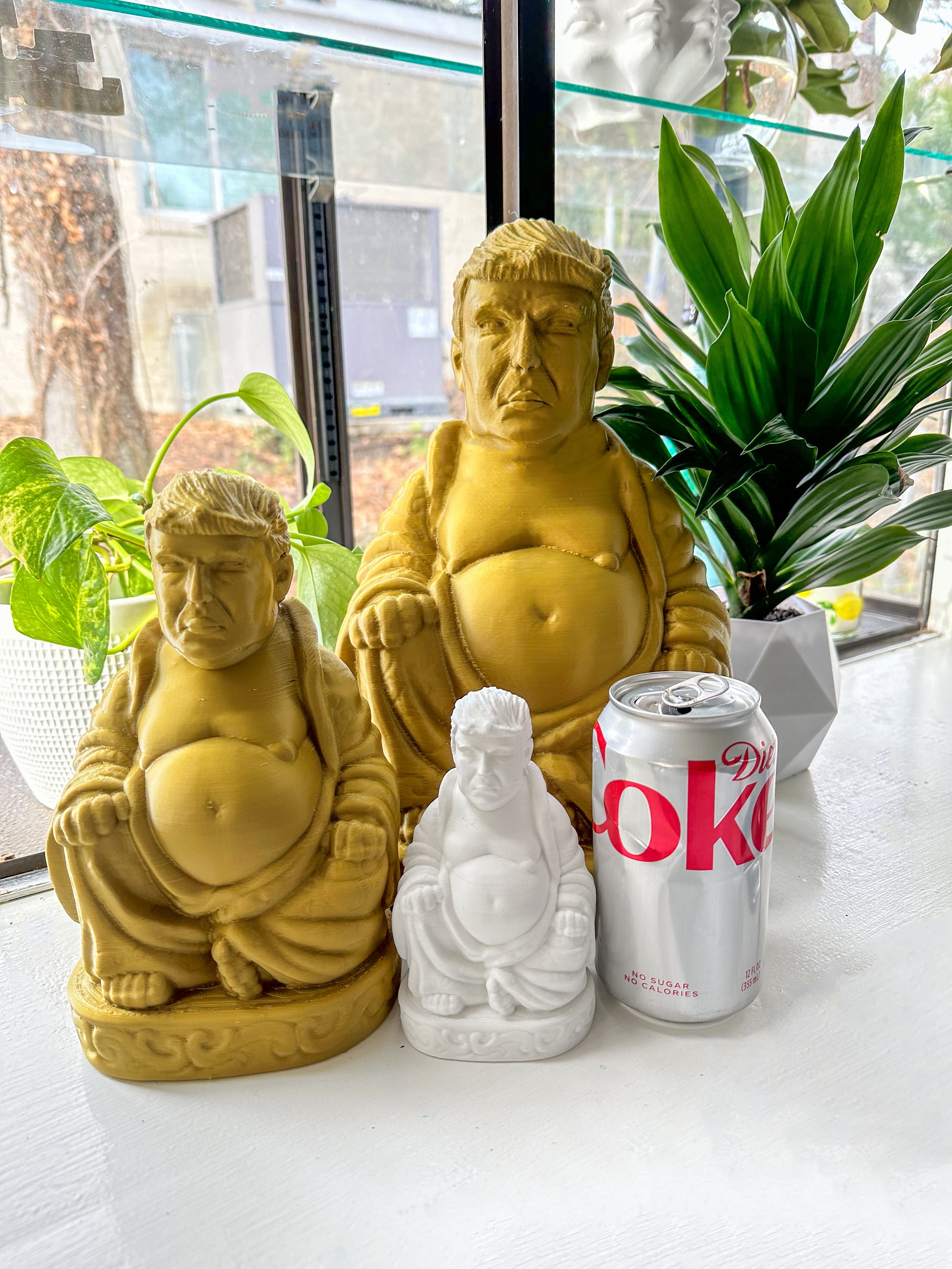 Donald Trump Buddha Statue - Etsy