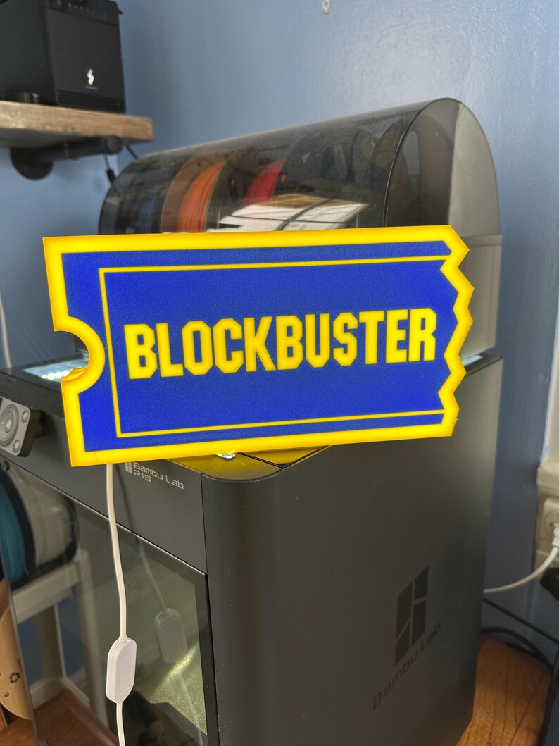 CUSTOM LIGHT BOX - Any Logo - 3D Printed - Etsy