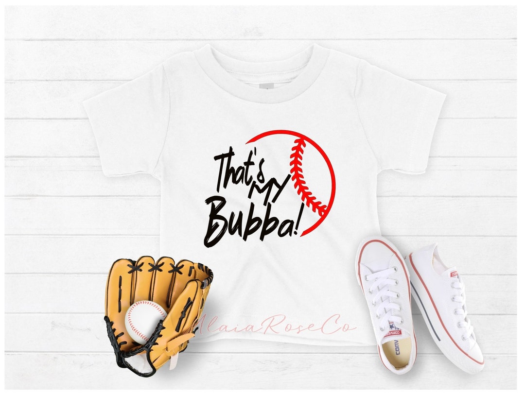 That's My Bubba Baseball Sibling Tee - Etsy