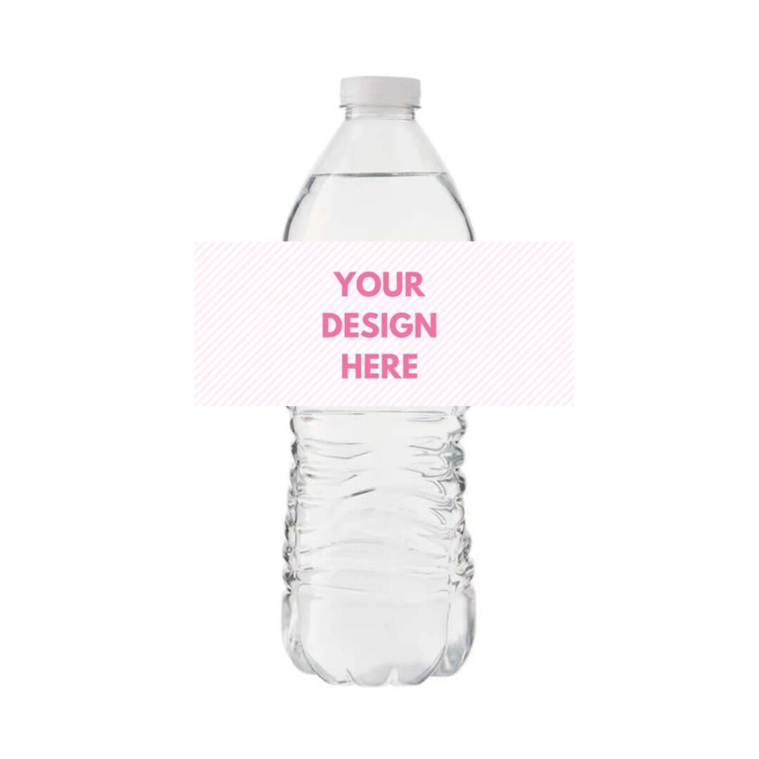Personalized Water Bottle Labels - Etsy