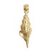 New 14k Gold Shell Pendant - Etsy