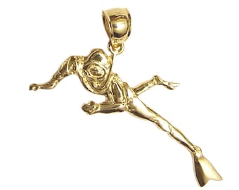 Scuba Diver Pendant | Etsy