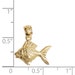 New 14k Gold Goldfish Pendant - Etsy