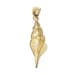New 14k Gold Shell Pendant - Etsy
